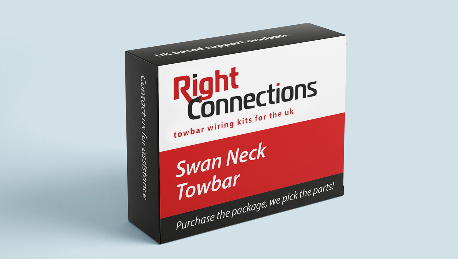 Audi Q3 & Volkswagen Tayron Fixed Swan Neck Towbar - Right Connections